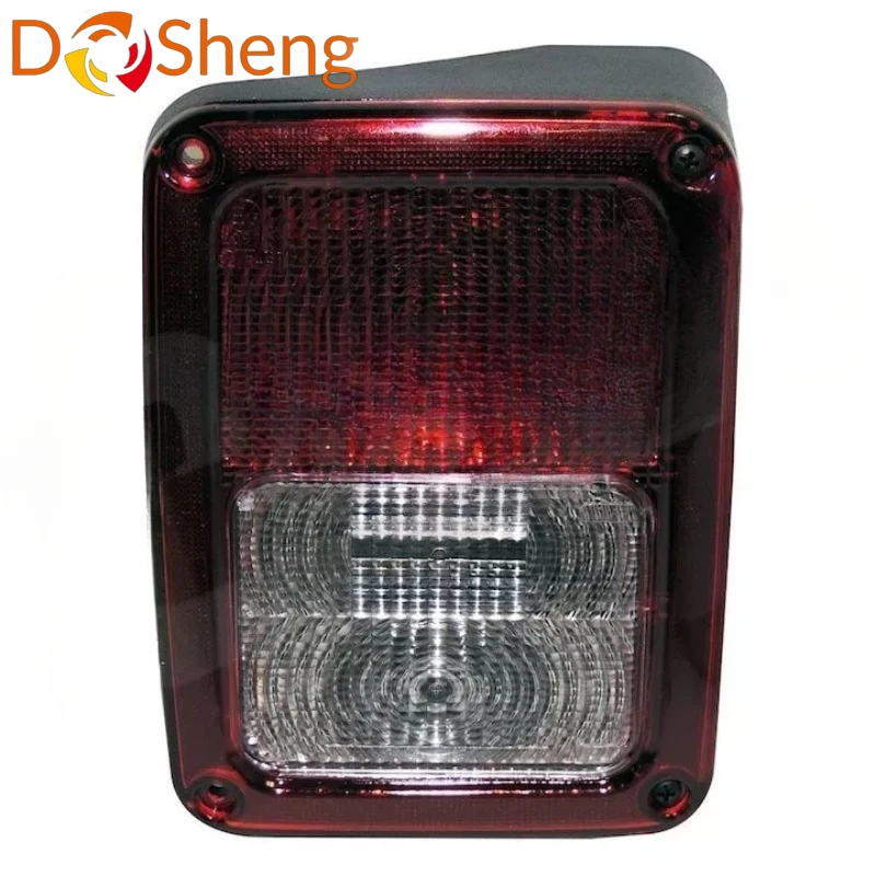 55078146AC-Left-Right-Tail-Lights-Clear-Red-Lens-w-Bulbs-55078147AB ...