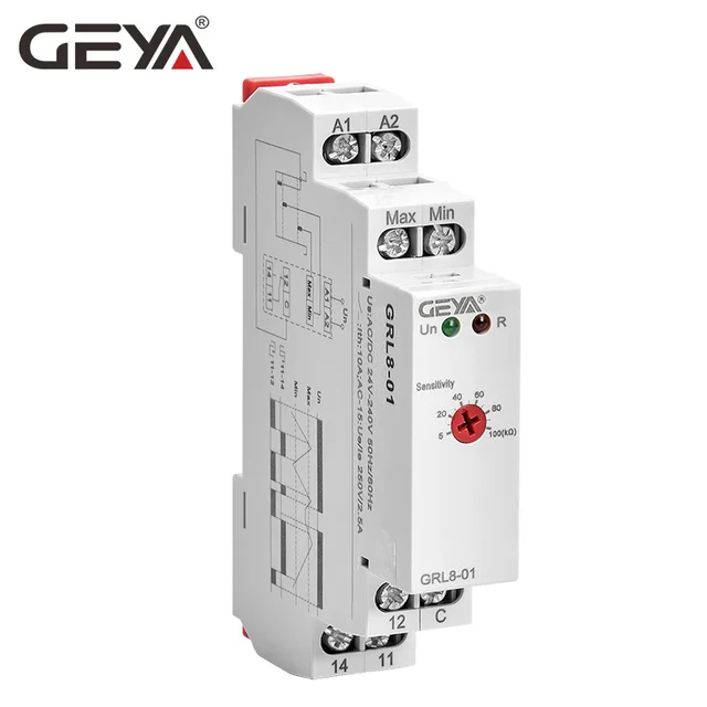 Free Shipping GEYA GRL8 Liquid Level Control Relay Electronic Liquid ...