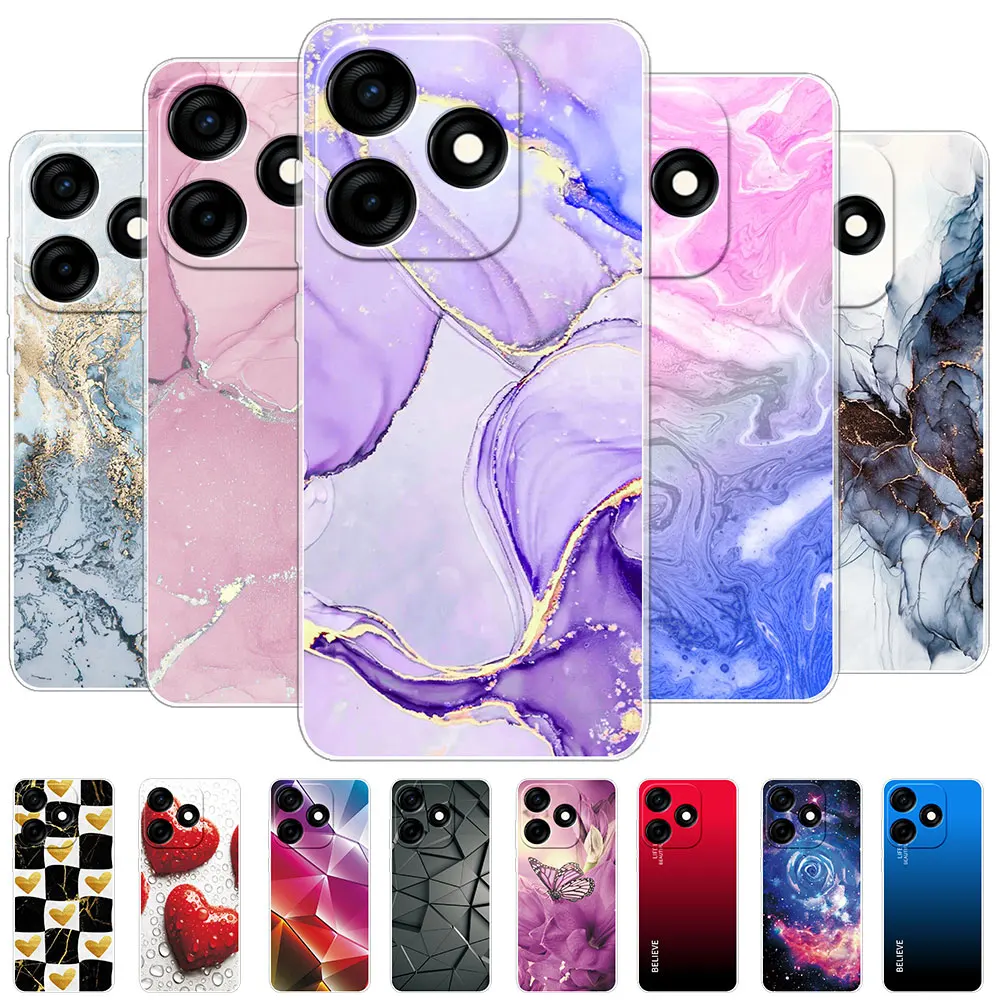 For-Tecno-Spark-10-Case-Clear-Soft-Silicone-Phone-Cover-For-Tecno-Spark ...