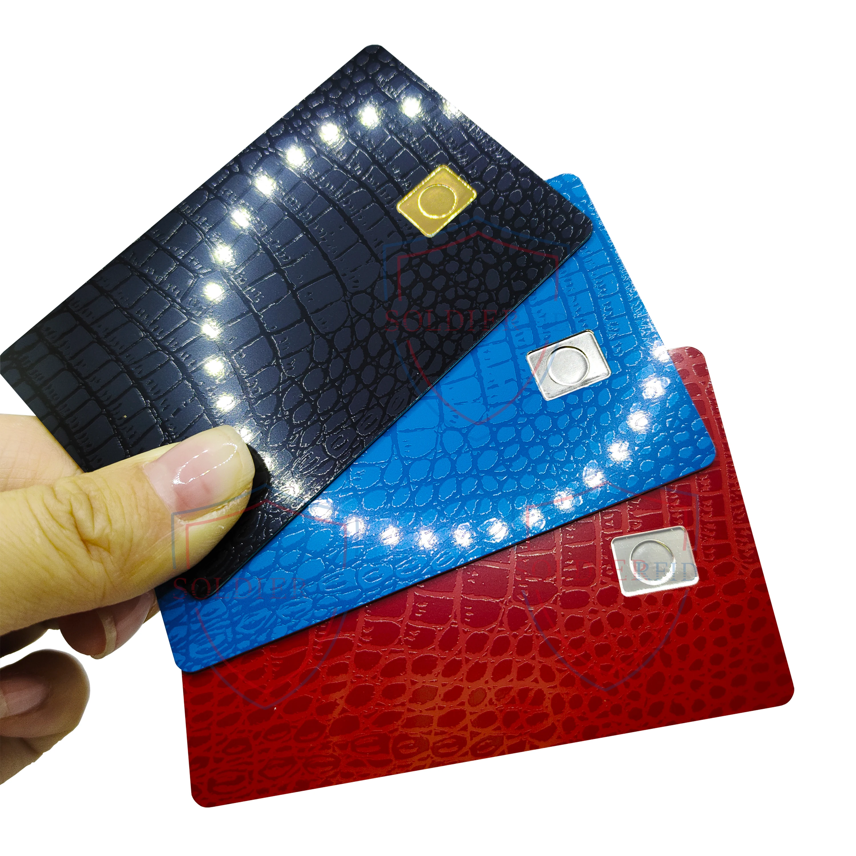 10-piezas-4442-4428-con-ranura-para-Chip-y-superficie-de-banda-magn ...