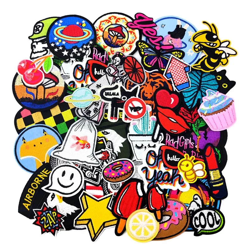 Distintivi-di-funghi-ricamo-Applique-stiratura-forniture-per-cucire ...