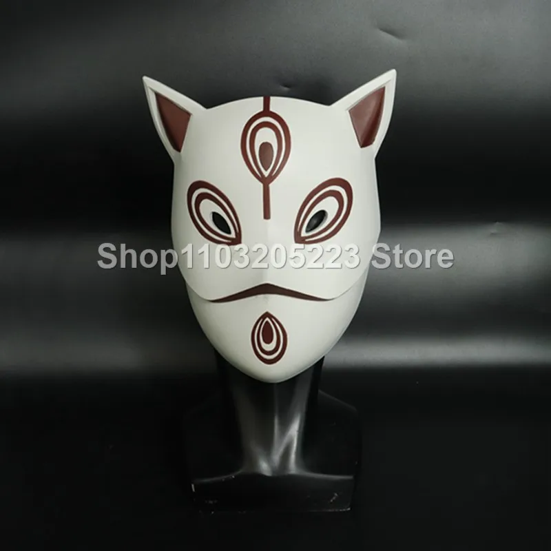 Halloween-fox-mask-anime-peripheral-role-playing-party-dress-up-swirl ...