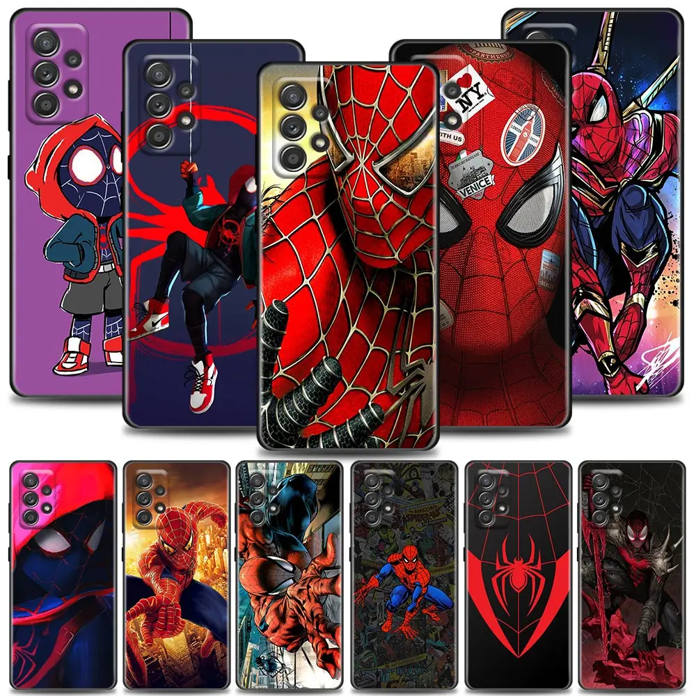 Spider-Man-Miles-Morales-Marvel-Hero-Case-For-Samsung-Galaxy-A32-A33 ...
