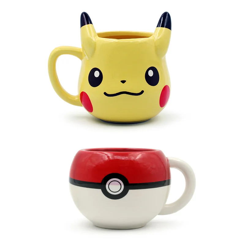 Anime-Pokemon-Pikachu-Mug-Cute-Cartoon-Coffee-Cup-Kawaii-Ceramic-Cup ...