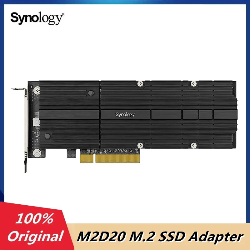 Synology-M2D20-M-2-Adapter-Card-M-2-NVMe-Card-PCIe-3-0-x8-Diskstation ...