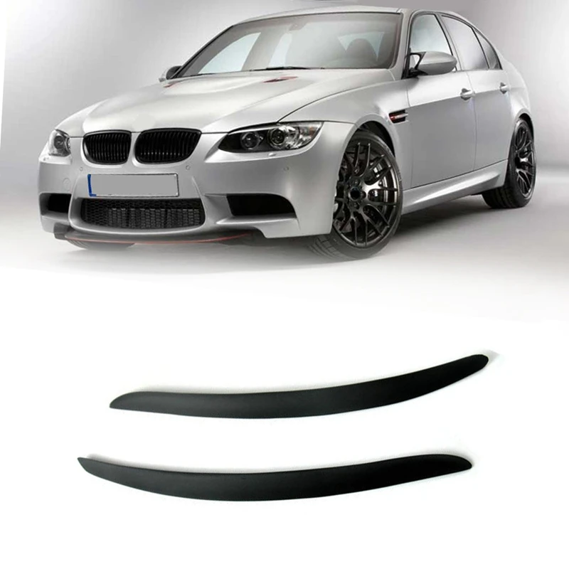 1 Pair Headlight Lid Eyebrow EyeLids for BMW E92 E93 M3 335I 335CI ...