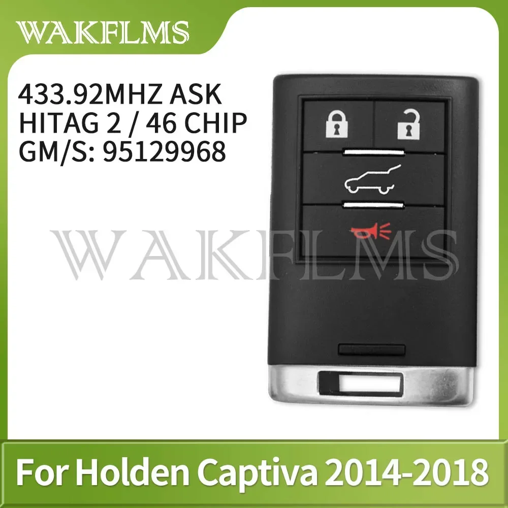 95129967-95129968-Keyless-Smart-Remote-Car-Key-Fob-433MHz-PCF7952A-For ...