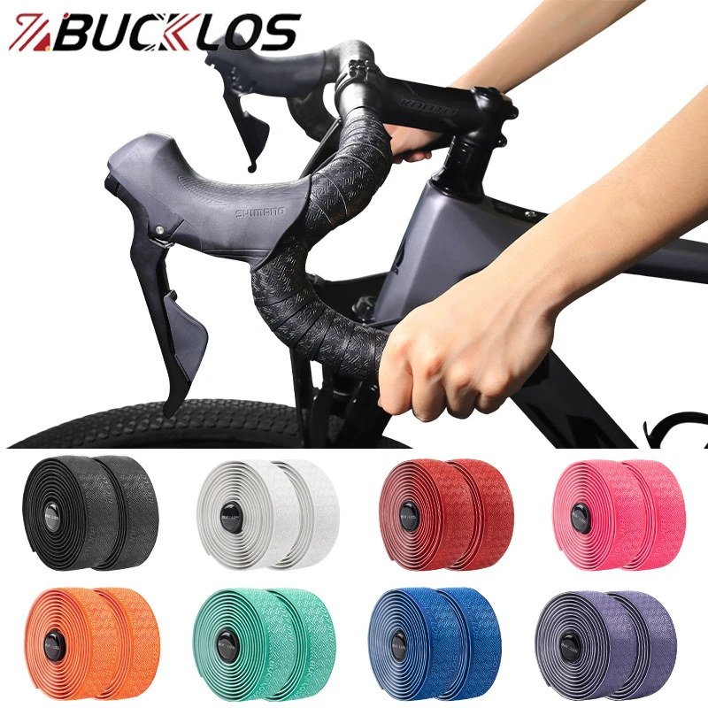 BUCKLOS-Road-Bicycle-Handlebar-Tape-Non-slip-PU-EVA-Bike-Handlebar ...