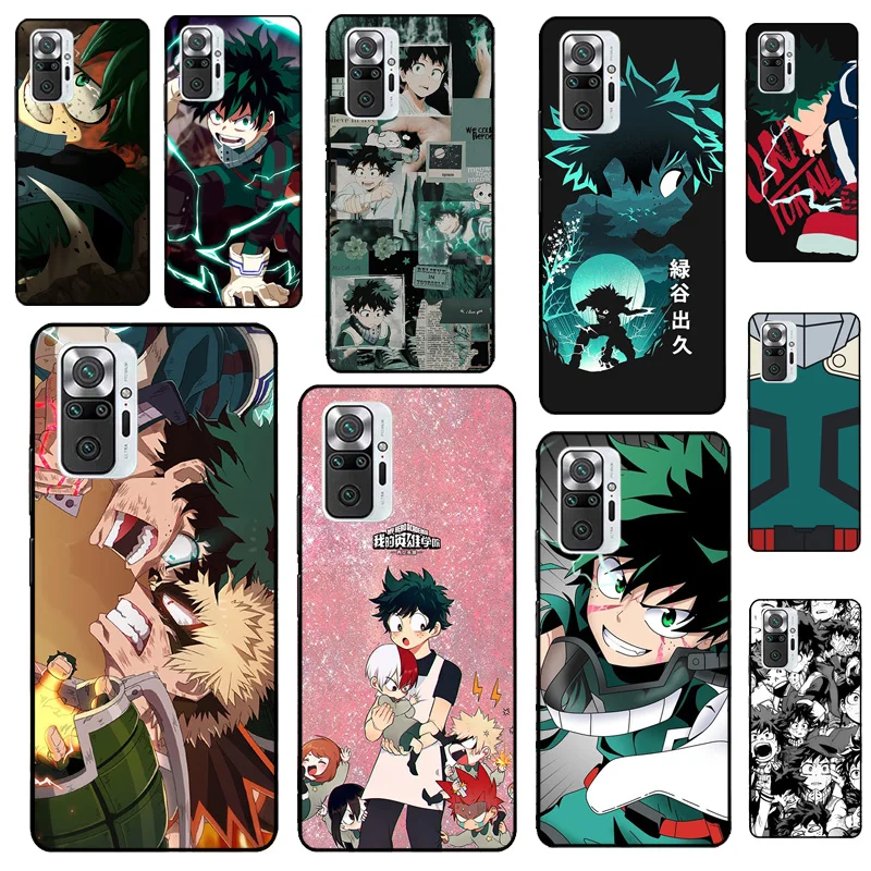 Boku No Hero Academia Izuku Midoriya Deku For Xiaomi Redmi 10 9 9a 9c ...