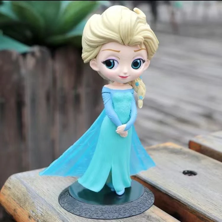 Qposket Characters Q Posket Elsa Anna Pvc Action Figure Collectible ...