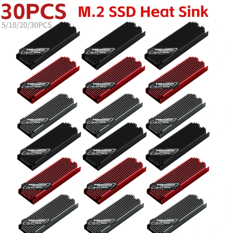 5-30Pc-Ultra-thin-M-2-SSD-Heat-Sink-M2-2280-Solid-State-Hard-Disk ...