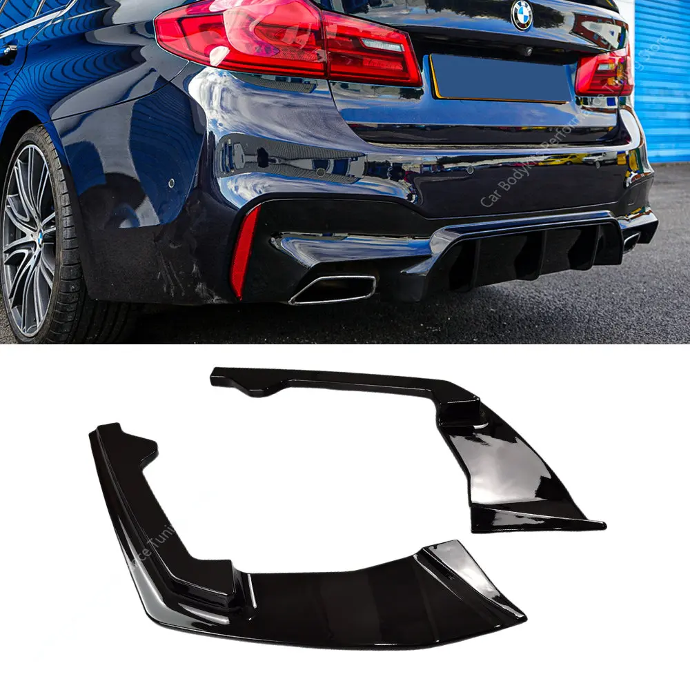 Rear-Splitter-Diffuser-For-BMW-G30-G31-520i-520d-530i-540i-M-Pack ...