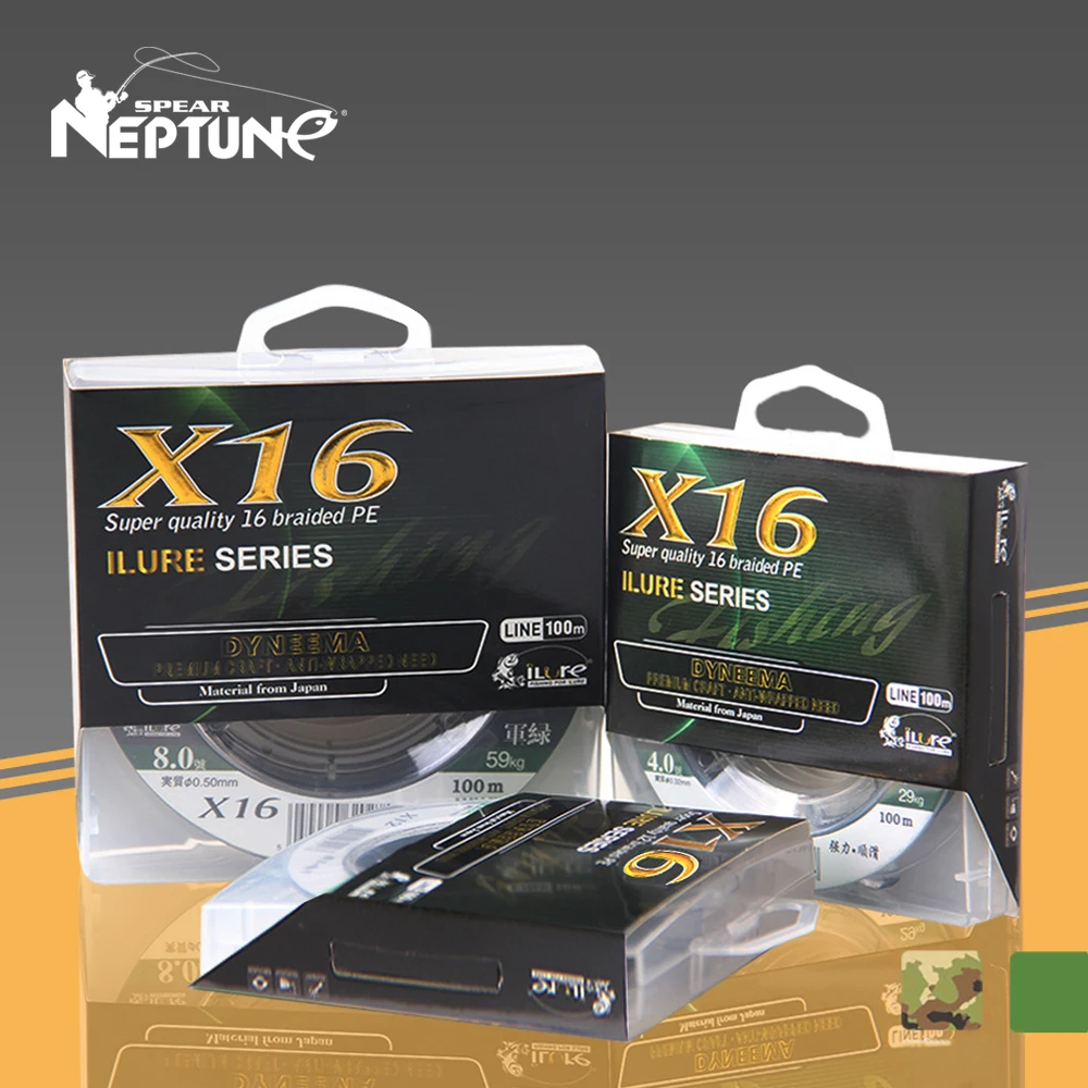 16-Strands-Braided-Rope-Fishing-Line-Multifilament-100M-Carp-Fishing ...