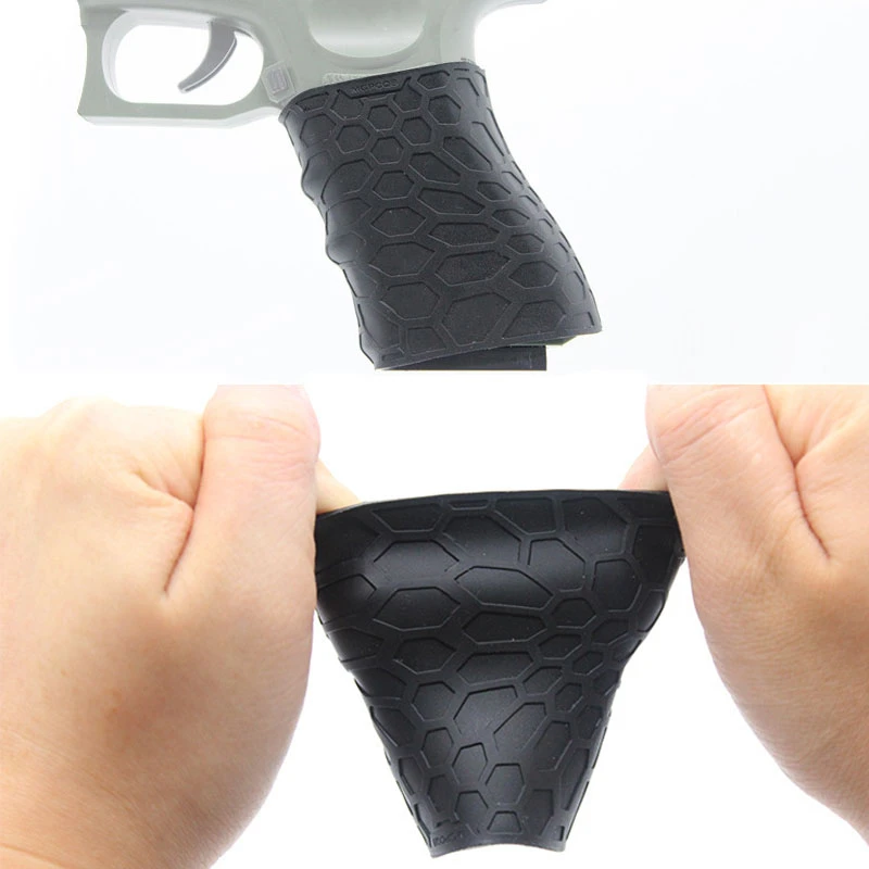 Tactical Grip Sleeve for G17 G19 Glock Pistol Anti-slip Grip Cover ...