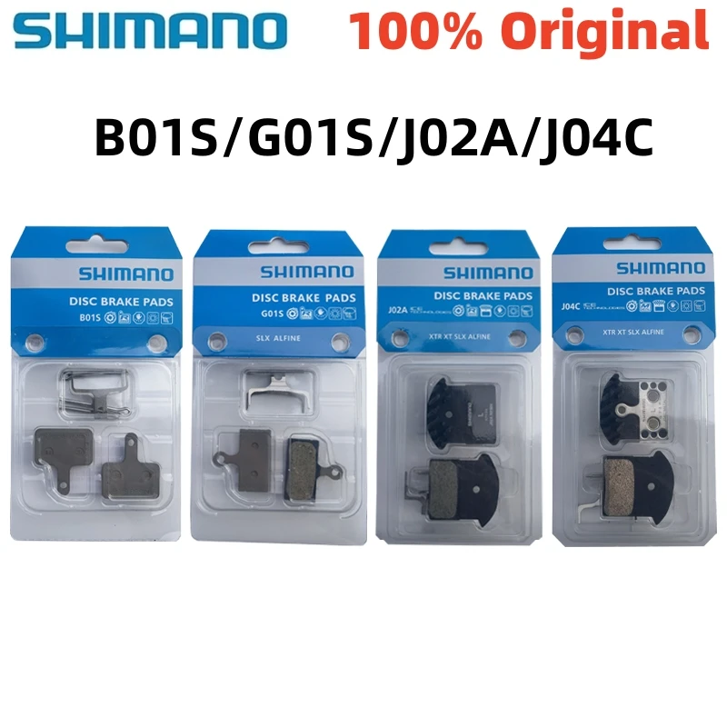 SHIMANO B01S G01S J02A J04C MTB Bicycle Resin Metal Brake Pad for BR ...
