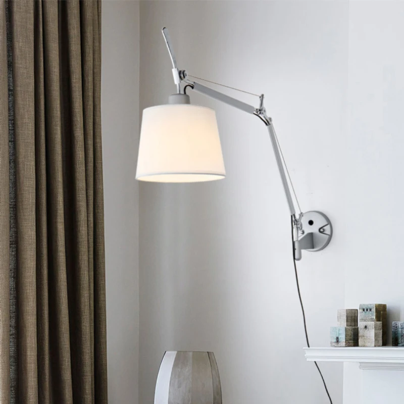 Nordic-LED-Long-Arm-Rocker-Arm-Wall-Lamps-Bedroom-Bedside-Living-Room ...