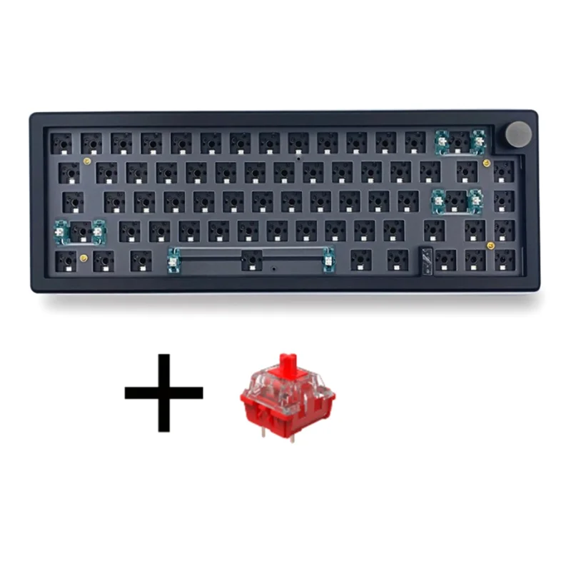 GMK67-Customized-Mechanical-Keyboard-Red-Switch-DIY-Kit-Hot-Swappable ...