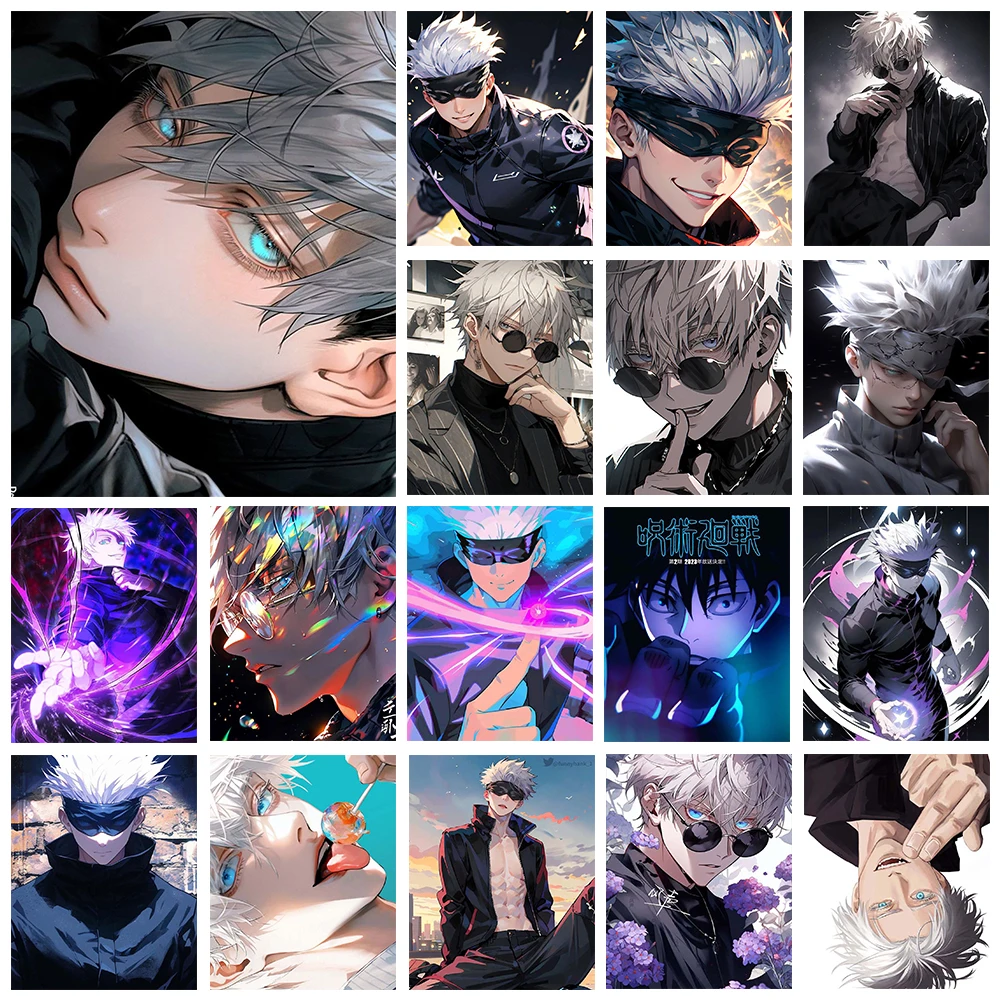 Zipper-Bag-5D-DIY-Anime-Satoru-Gojo-Square-Diamond-Painting-Kit-Jujutsu ...