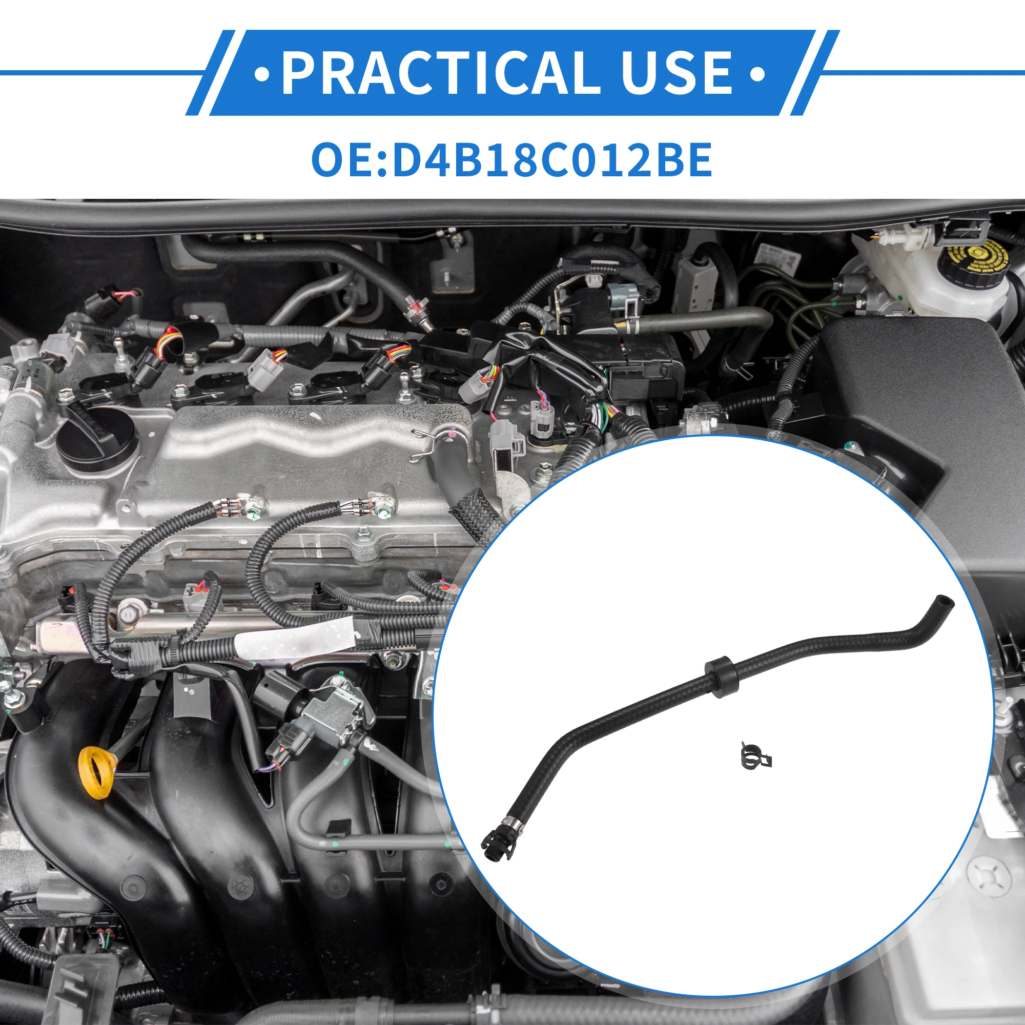 UXCELL-Radiator-Coolant-Hose-Compatible-for-Ford-Ecosport-1-0-EcoBoost ...