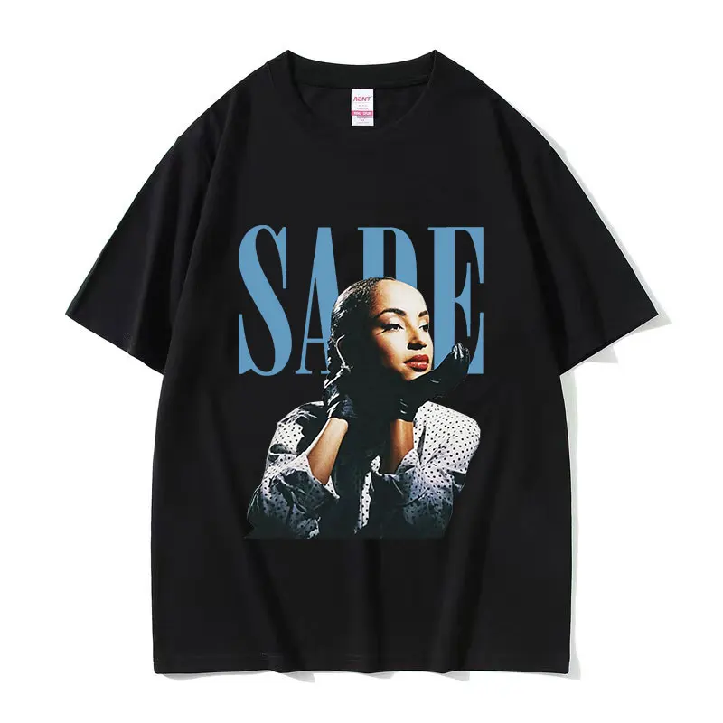 Singer S-Sade Tour Concert 2024 Print T-Shirt Men Women High Quality ...