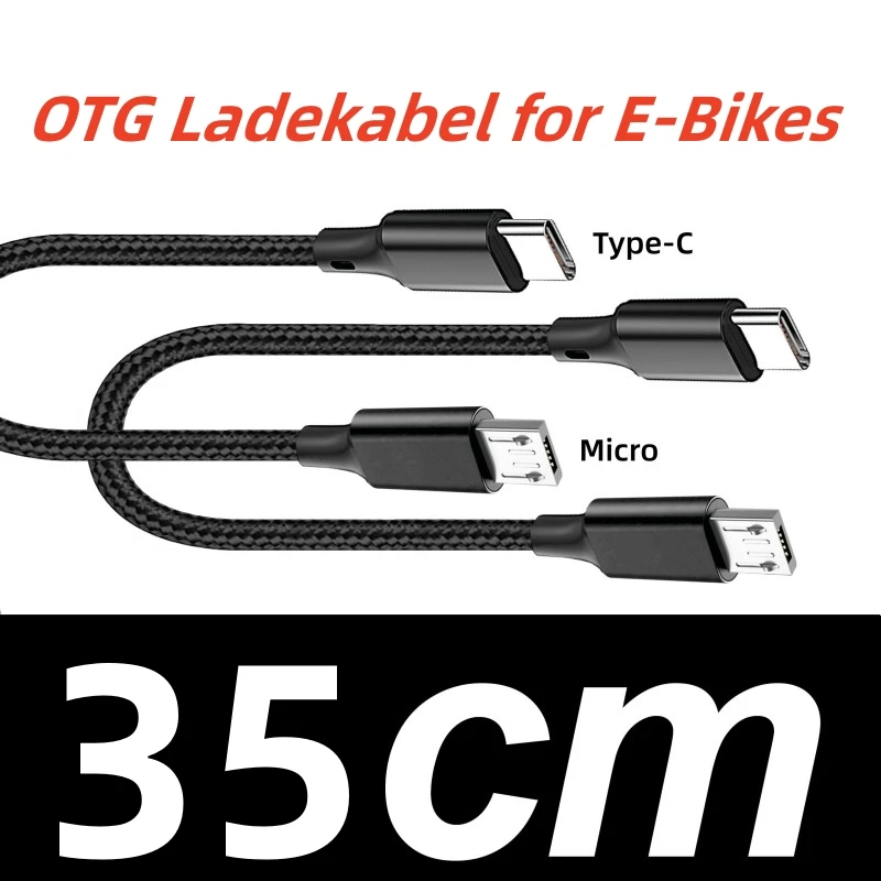 35CM-E-Bike-Micro-A-to-USB-C-Charging-Cable-for-Bosch-E-Bike-Display ...