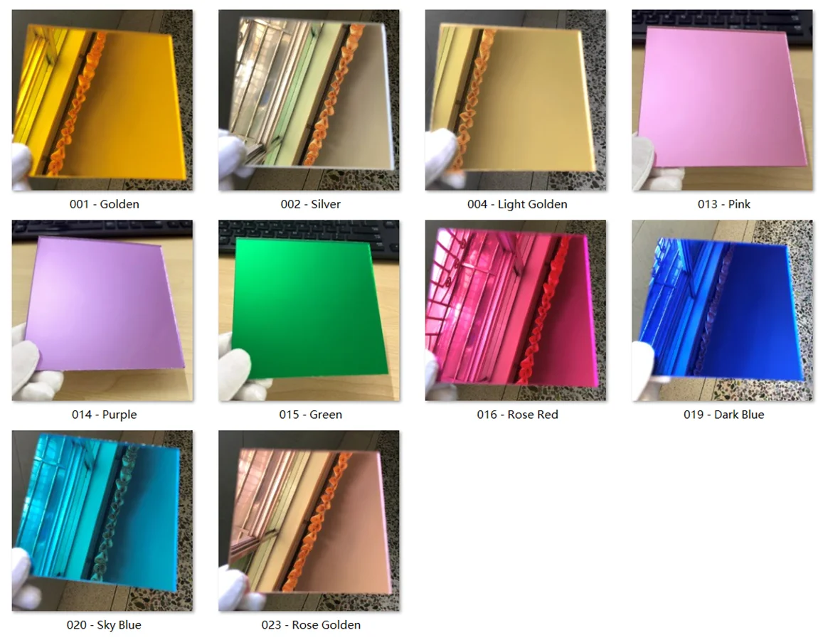 Plexiglass Mirror Sheets