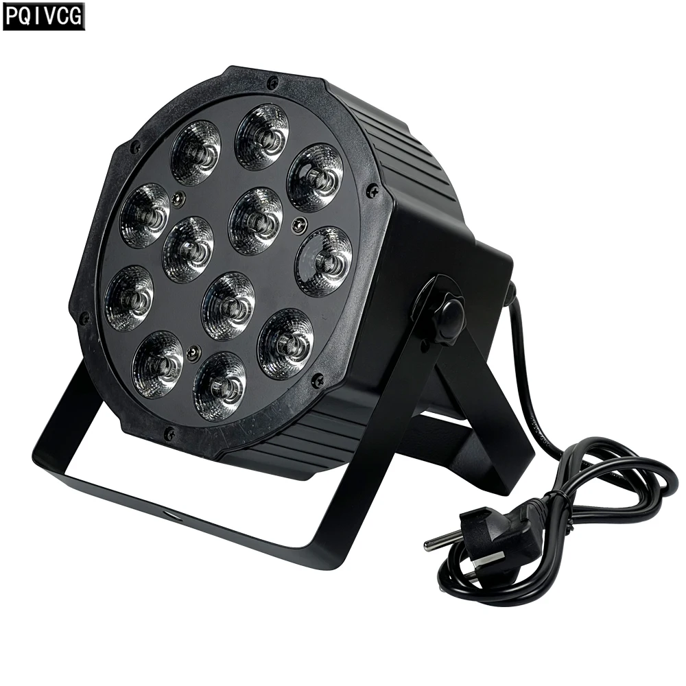 12x12w 12x18w Led Par Light Rgbw/rgbwa Uv 4in1/6in1 Flat Par Light ...
