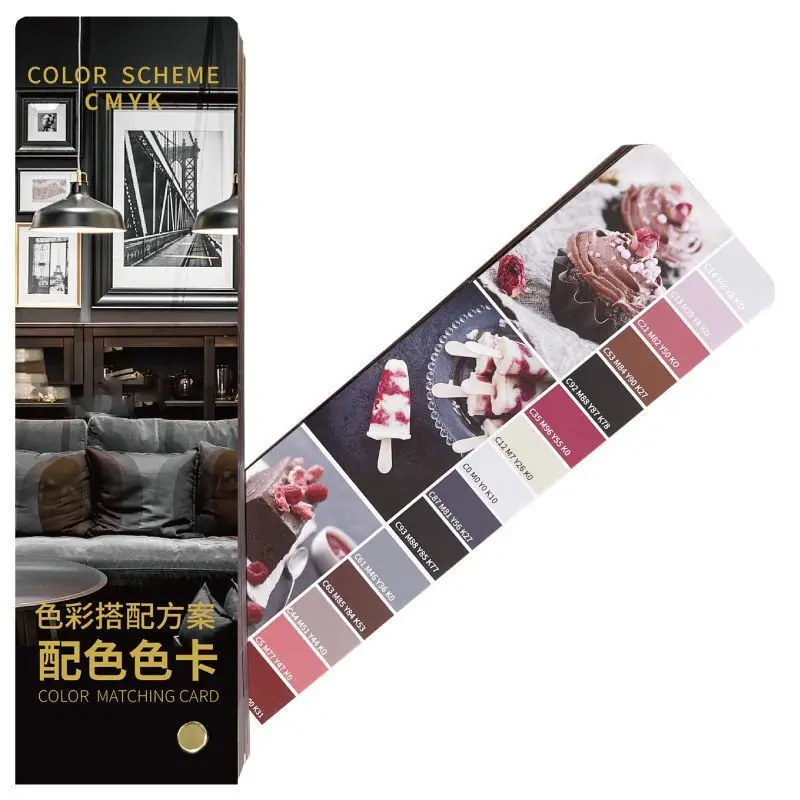 3-Pieces-Designer-Color-Matching-Scheme-Color-Card-Printing-Paint-Paint ...
