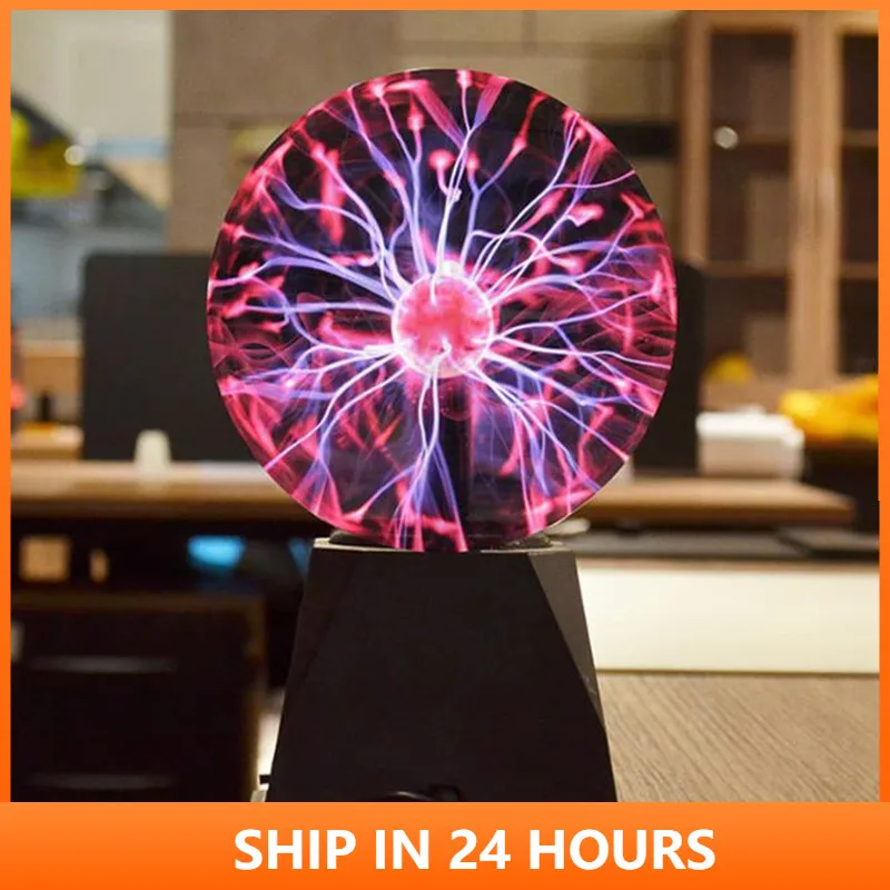 4-5-6-8-Inch-Novelty-Light-Magic-Plasma-Ball-Light-Night-Light ...