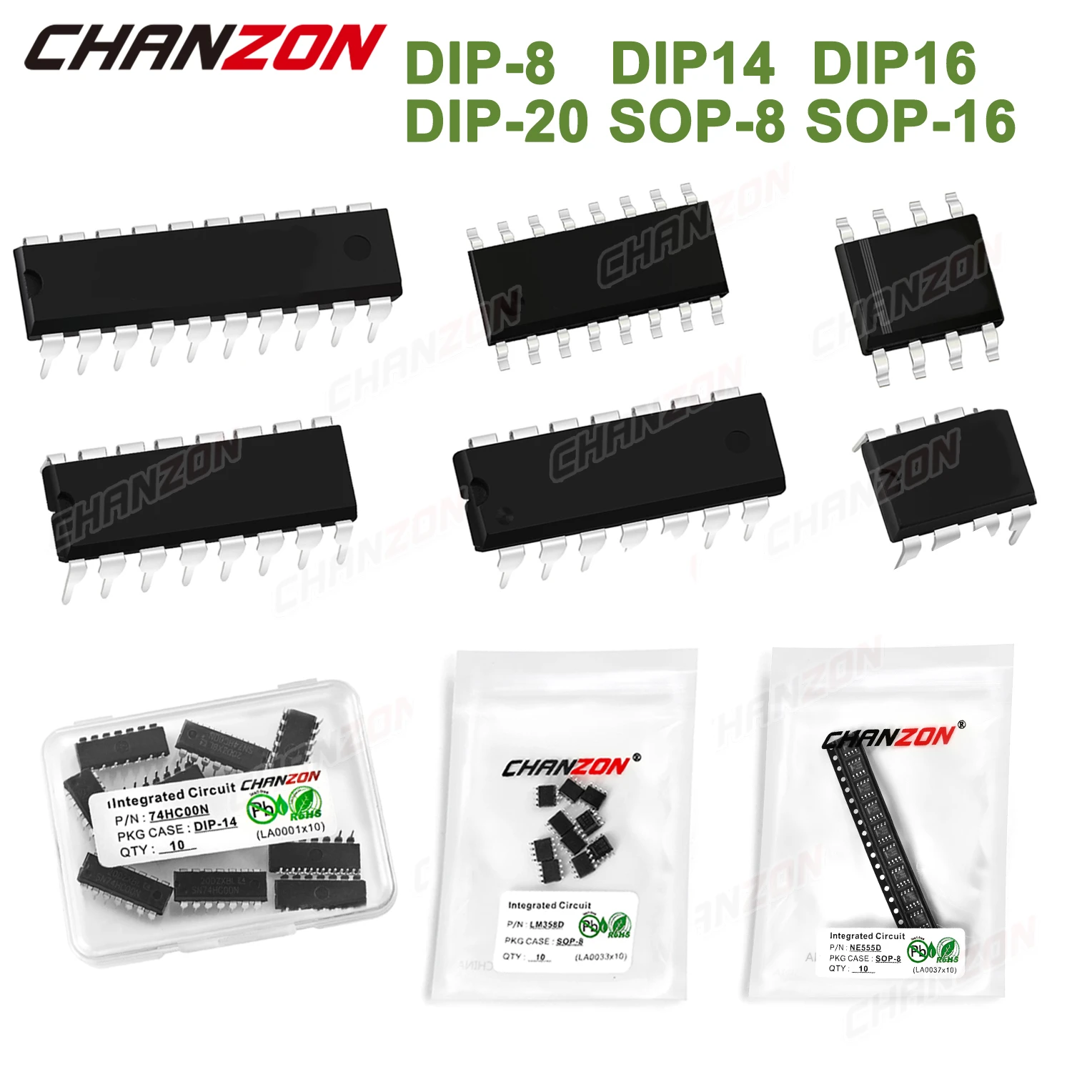 10 PCS Tl072 Cd4017 Lm386 Tl494 Lm393 Ne5532 Lm358 74hc595 Ne555 Ne 555 ...