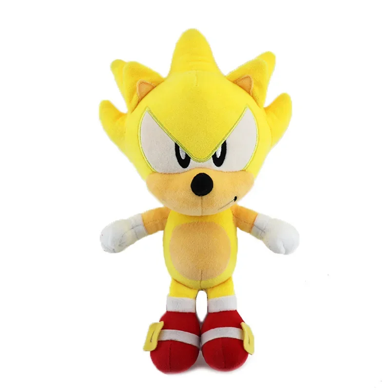28cm New Hedgehog Super Sonic Plush Doll Tarsnak Peripheral Plush Toys ...