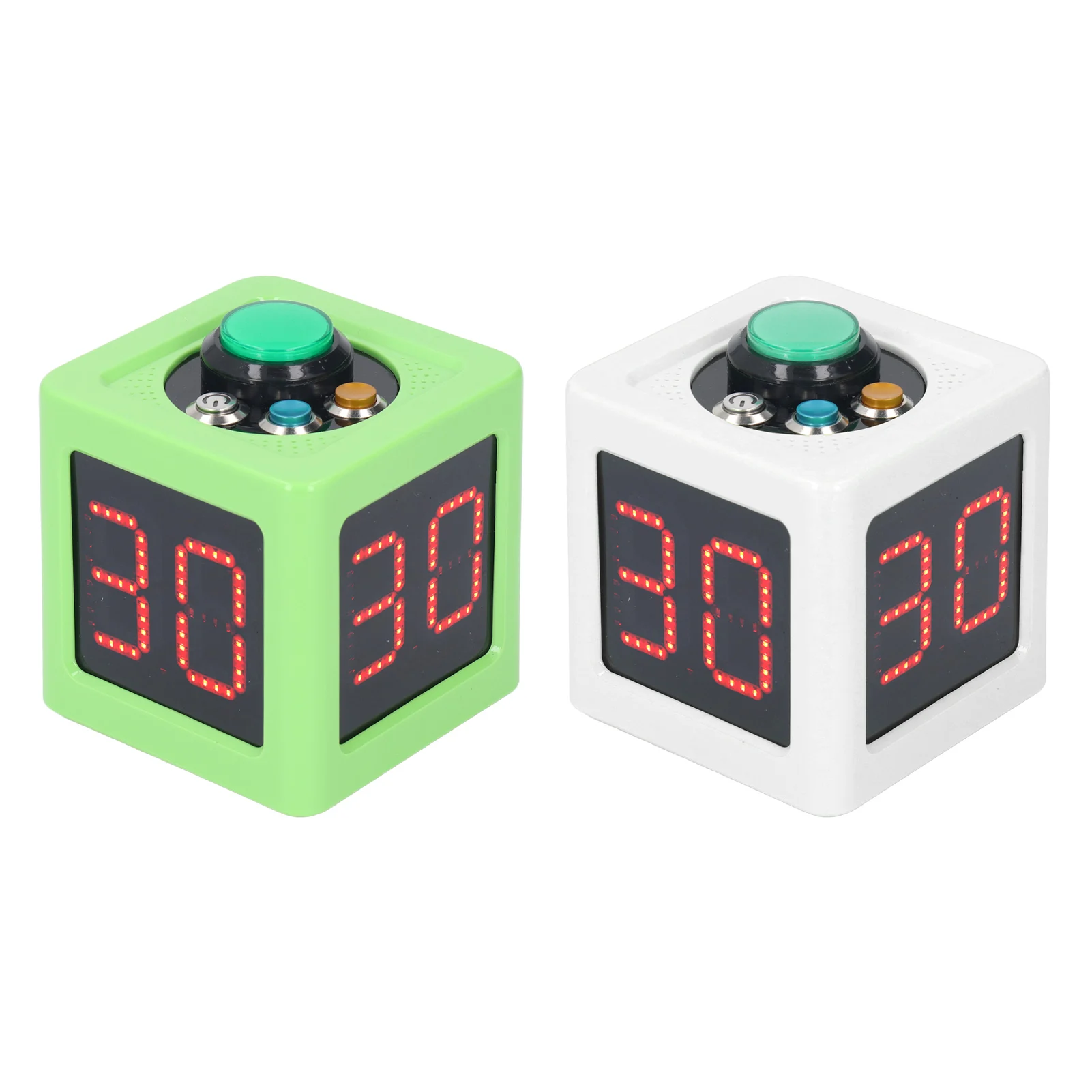 1.4in 4 Sided Cube Timer Digital Shot Timer Countdown Stopwatch for ...