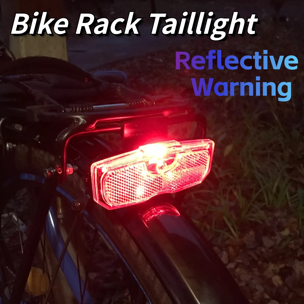 MTB-Bike-Luggage-Rack-Light-Waterproof-Bicycle-Rear-Seat-Reflective ...