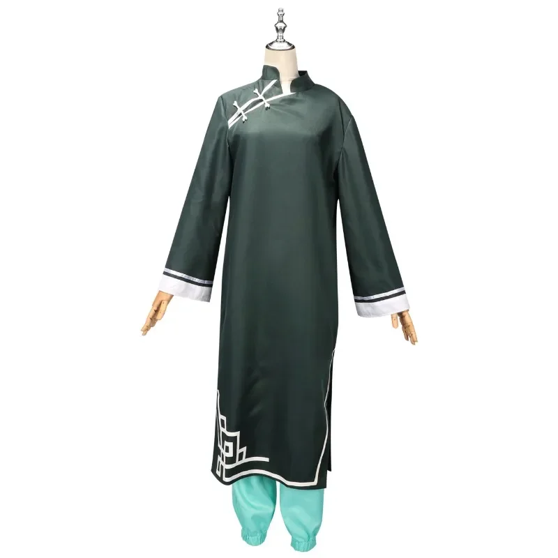 Hanfu-Long-Shirt-Two-piece-Set-of-Dark-Green-Top-and-Emerald-Green ...