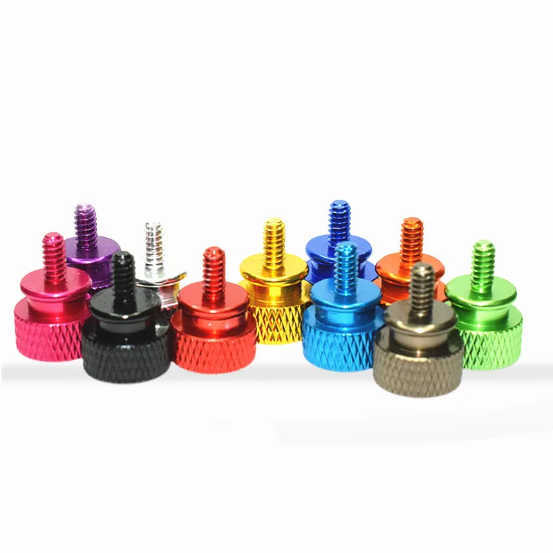 5-10pcs-M3-M4-6-32-Colourful-Aluminum-Alloy-Knurled-Thumb-Screws ...