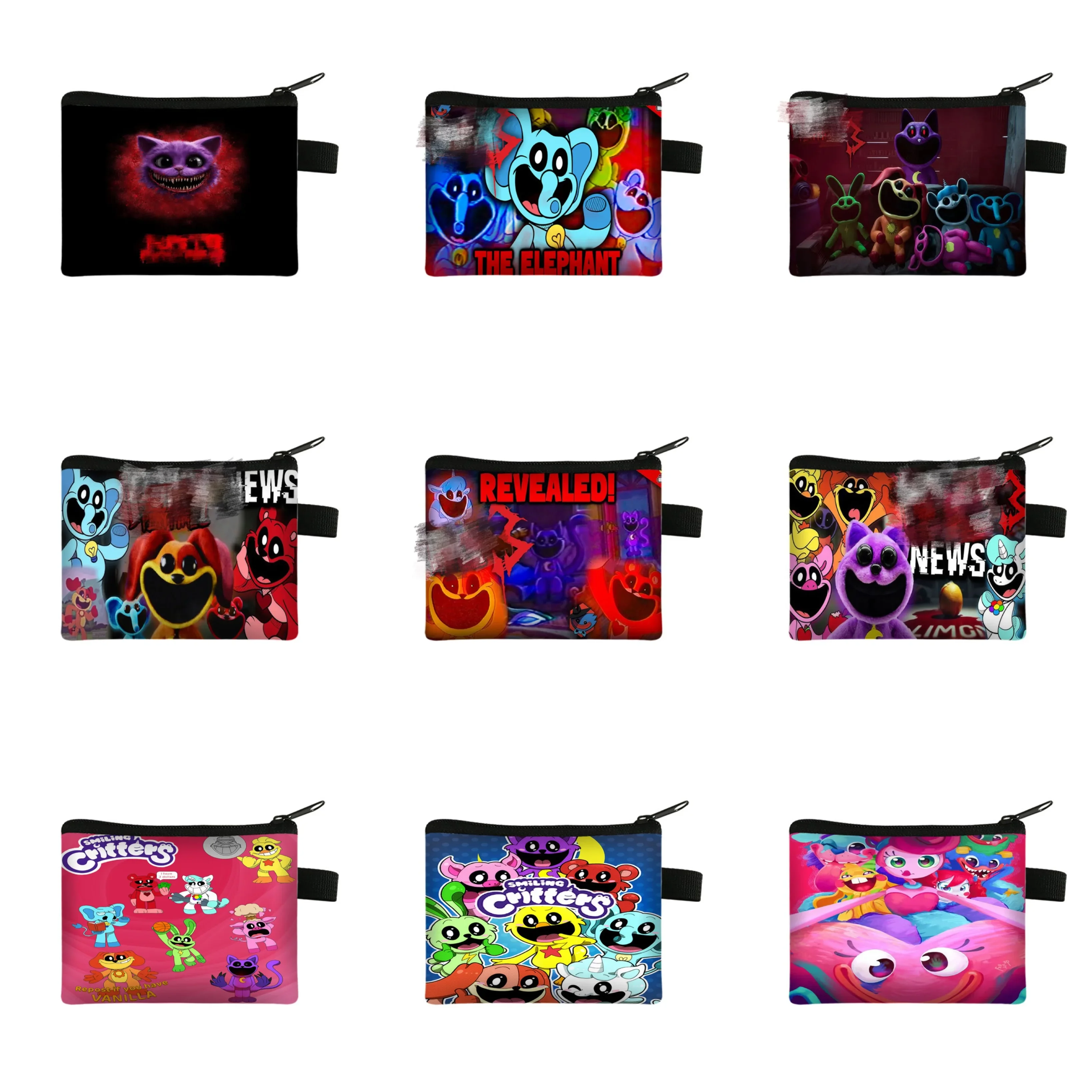 Smiling-Critters-Bag-Cute-Kids-Toy-Anime-Cartoon-Coin-Bag-Coin-Purse ...