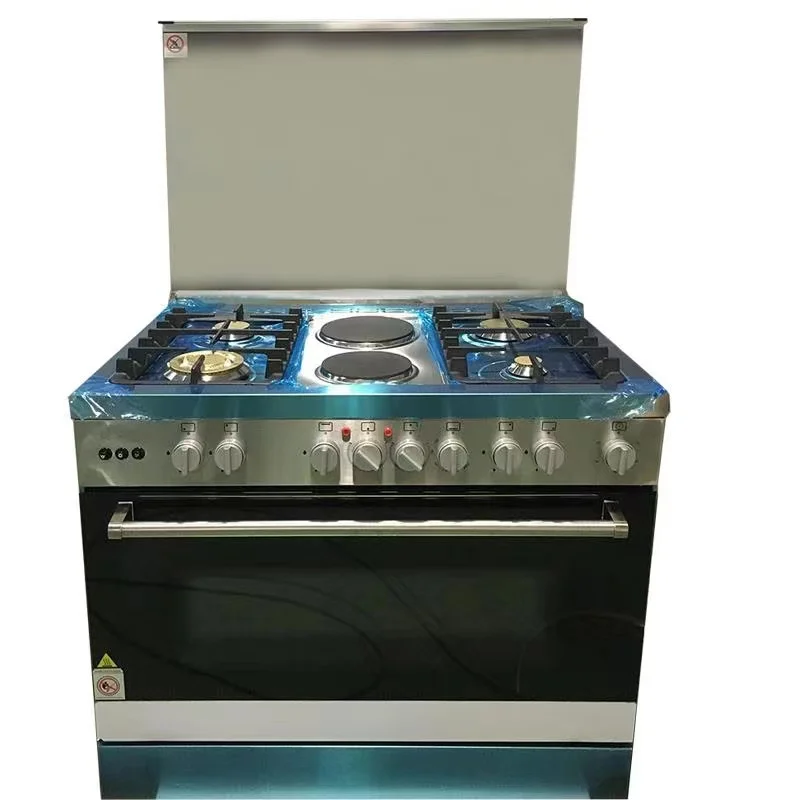 4-burners-and-2-electronic-hot-plates-free-standing-commercial-kitchen ...
