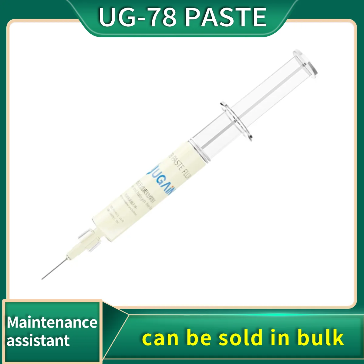 UG-78 Paste BGA PCB No-Clean Solder Paste insulation Welding Advanced ...