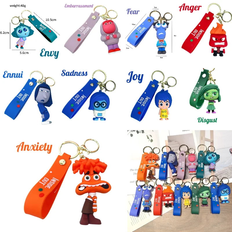 Disney-Keychain-Inside-Out-2-Anxiety-Sadness-Anger-Disgust-Ennui-Joy ...