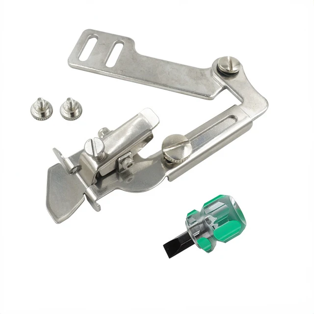 Domestic Industrial Sewing Machine Seam Guide Presser Foot Flat Sewing ...