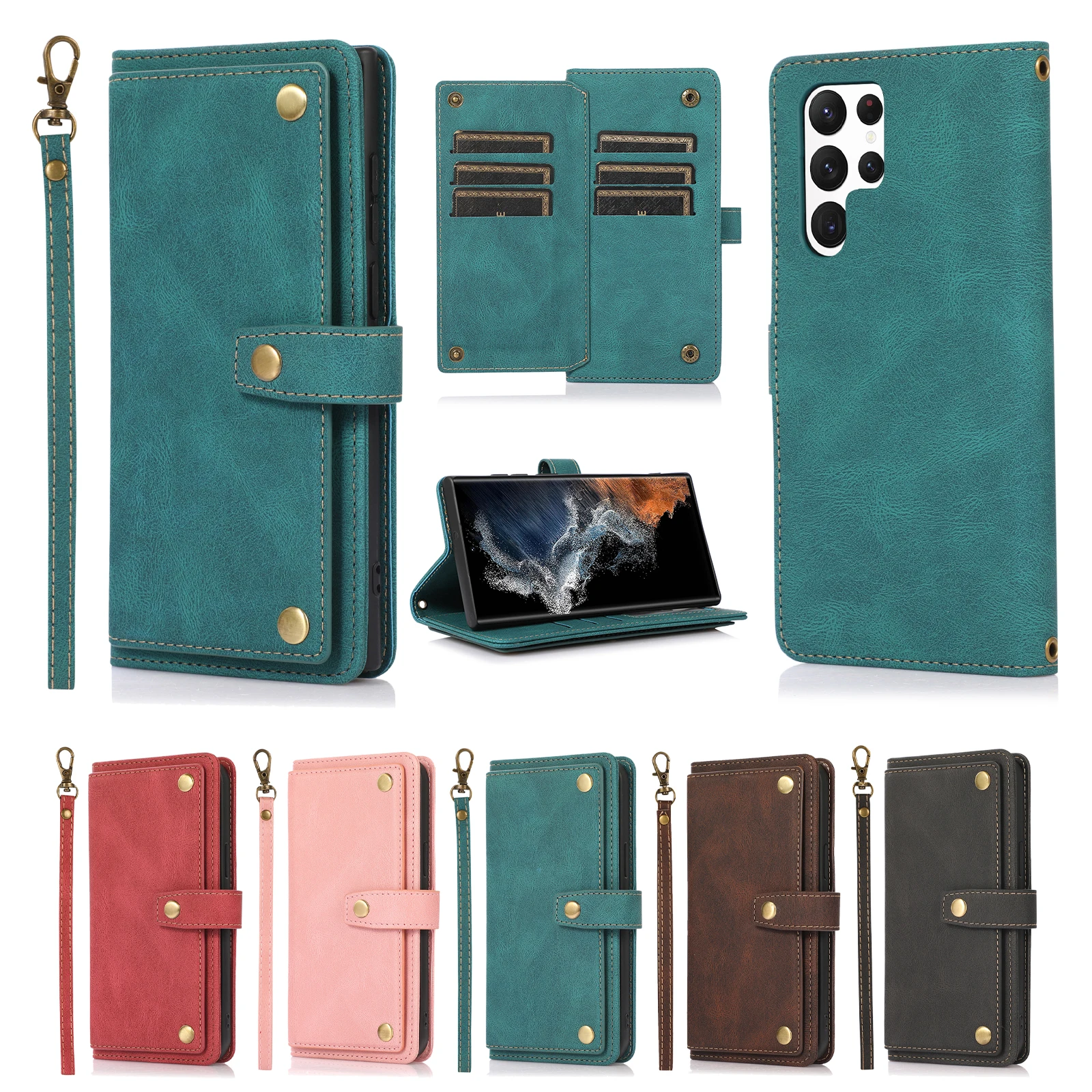 Leather-Card-Slots-Wallet-Phone-Case-for-Xiaomi-Poco-X3-Pro-NFC-PocoX3 ...