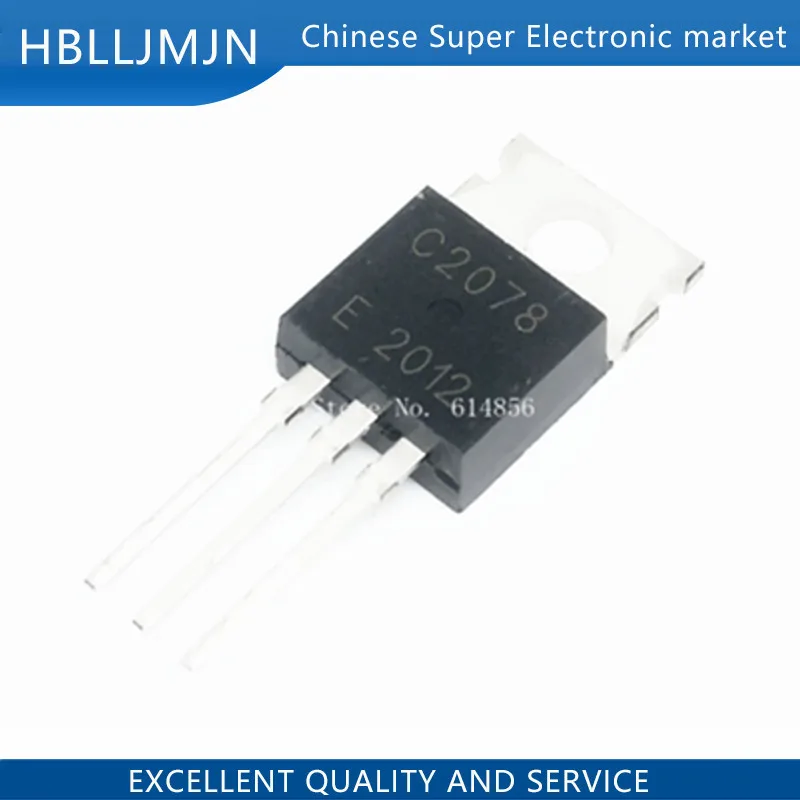 50PCS C2078 TO220 2SC2078 TO 220 2078 3A 80V|Transistors| - AliExpress