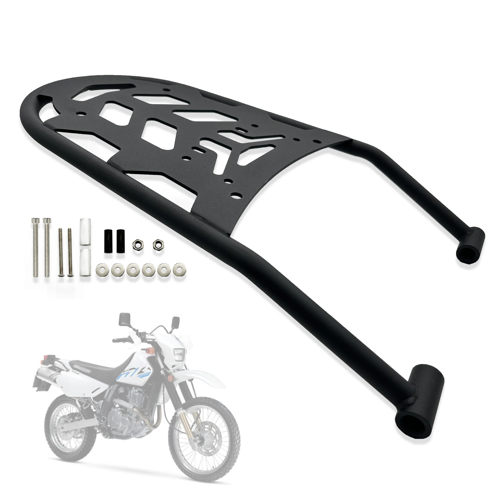 DRZ400-DRZ400S-DRZ400SM-Rear-Rack-Suzuki-DRZ400-Accessories-DRZ-400SM ...