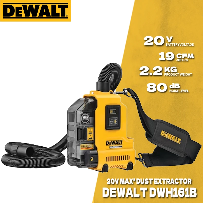 DEWALT-DWH161B-20V-MAX-Brushless-Cordless-Universal-Dust-Extractor-HIGH ...