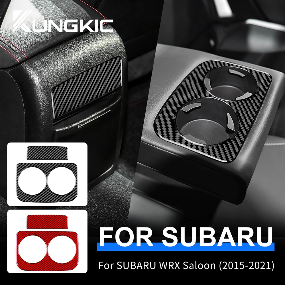 Real Soft Carbon Fiber Sticker For Subaru WRX Saloon 2015 2016 2017 ...