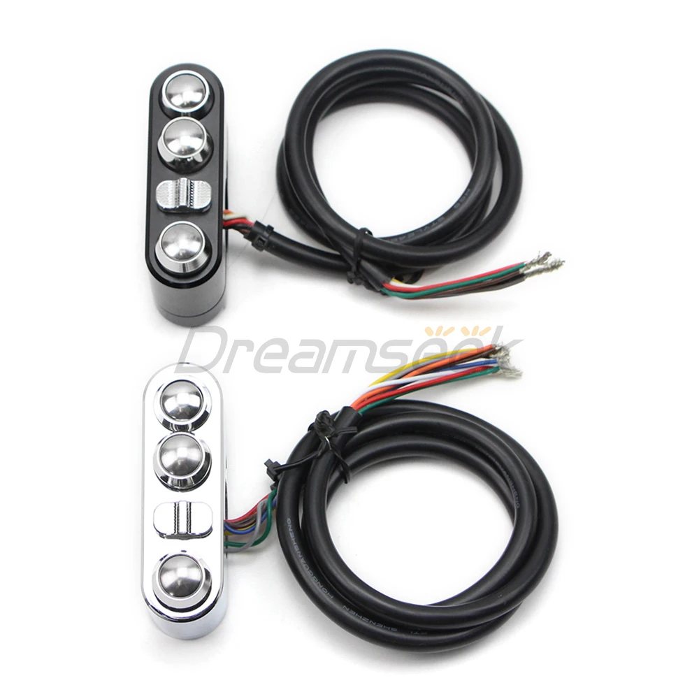 Motorcycle-Handlebar-Switch-Control-Start-1-25mm-for-Harley-Universal ...