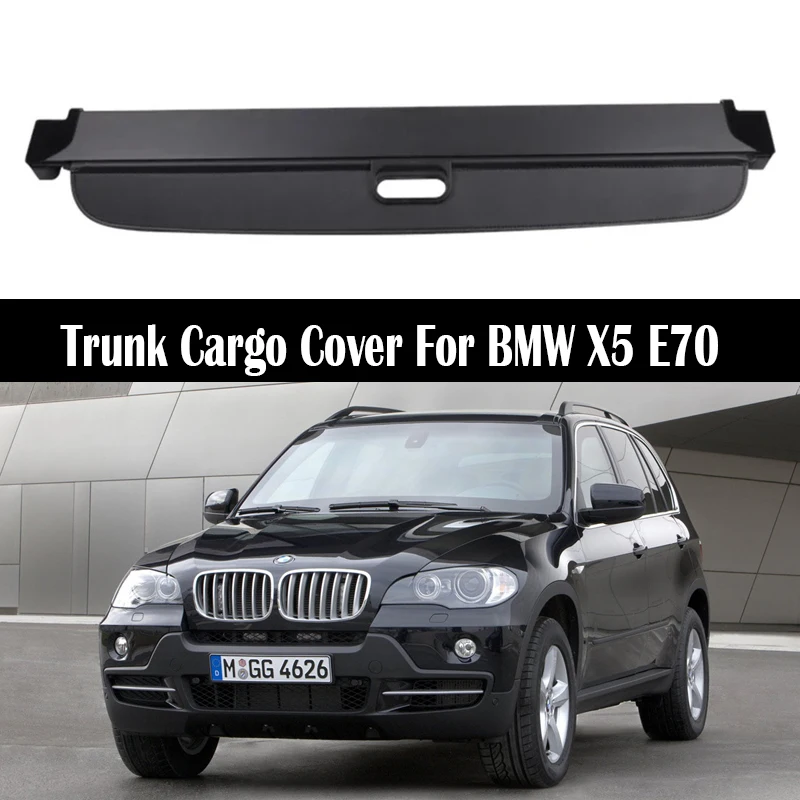 Rear Trunk Cargo Cover For BMW X5 E70 2007-2013 Shield Shade Curtain ...