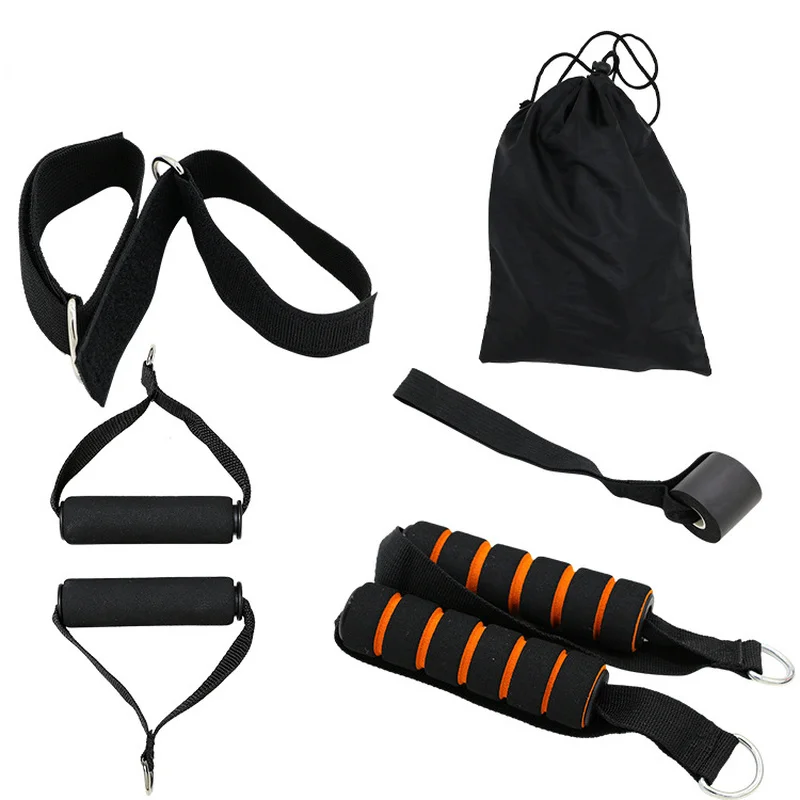 Exercise-Resistance-Band-Handles-Door-Fitness-Workouts-Home-Gym-Pull ...