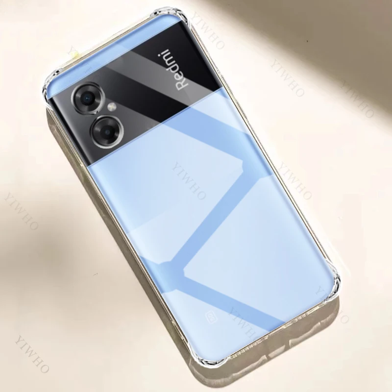 Clear-Phone-Case-for-Xiaomi-Redmi-Note-11R-22095RA98C-Thickened ...