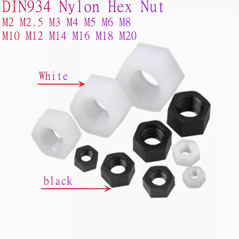 2PCS-100PCS-DIN934-Nylon-hex-nut-M2-m2-5-m3-m4-m5-m6-m8-m10-m12.jpg